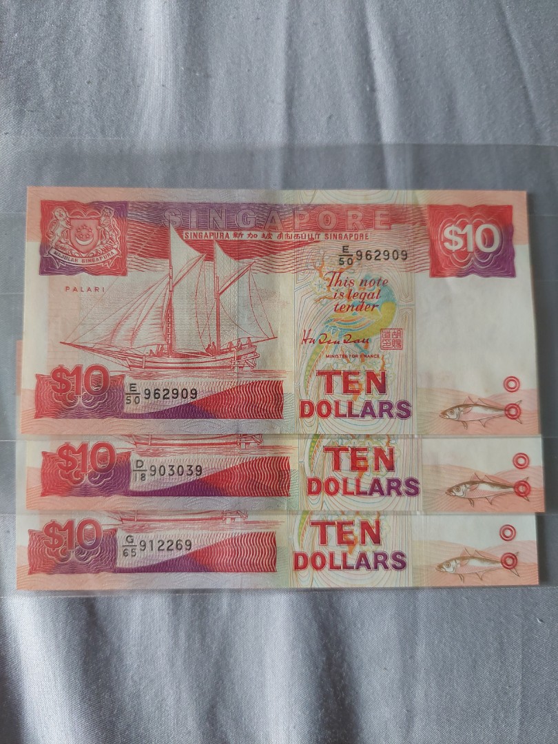 $10 ship Series banknote 9H9T, Hobbies & Toys, Memorabilia ...