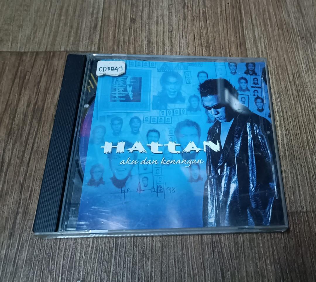 CD HATTAN @1998 Warner Music (M) Sdn Bhd.. single album HATTAN ...