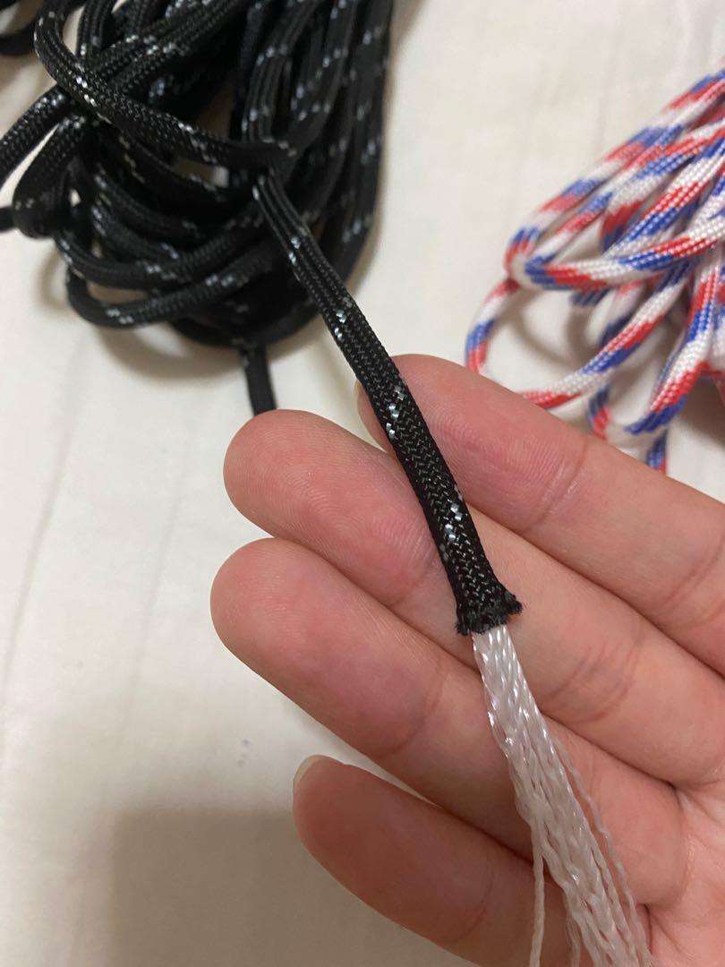 3 types of thin paracord string, Hobbies & Toys, Stationery & Craft ...
