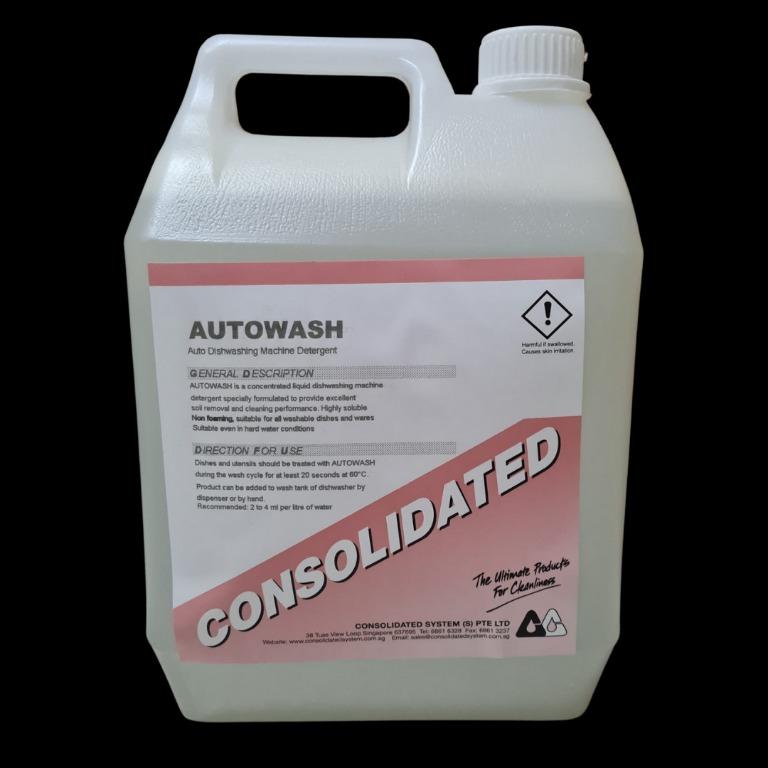 5L Autowash - Detergent for Dishmachine Automatic Dishwash Dishwasher ...