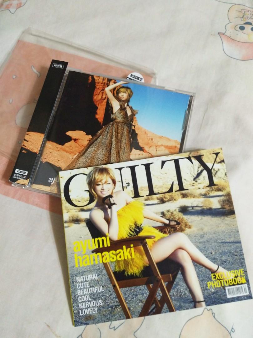 初回限定日版 濱崎步 Guilty CD 帶側紙 連寫真集 齊件 ayumi hamasaki ayu, 興趣及遊戲, 音樂樂器 & 配件 ...