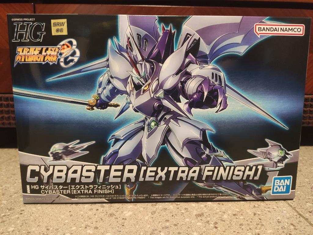 現貨 P-Bandai METAL HG CYBASTER[EXTRA FINISH] 超級機械人大戰 風之魔裝機神 高達模型, 興趣及遊戲 ...