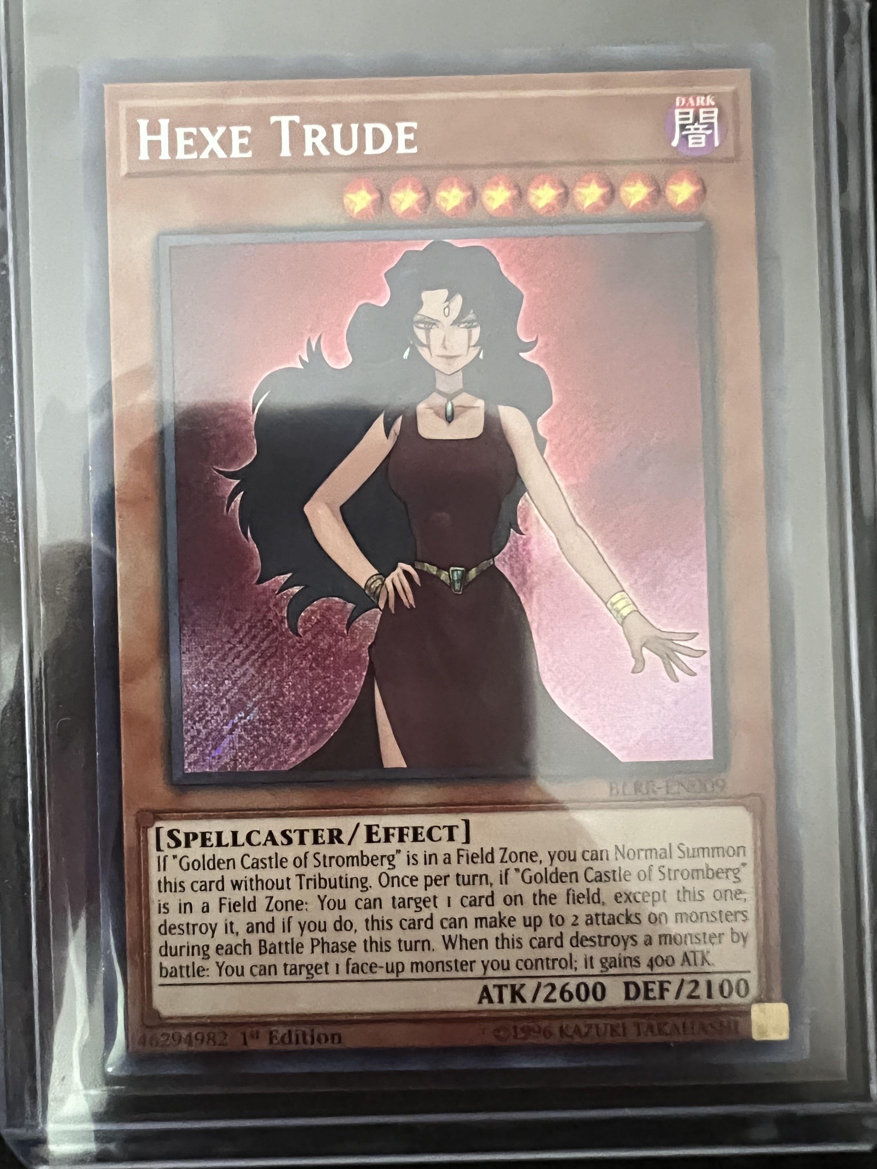 遊戲王 Yugioh: Hexe Trude BLRR Secret 1st [Monster], 興趣及遊戲, 玩具 & 遊戲類 ...