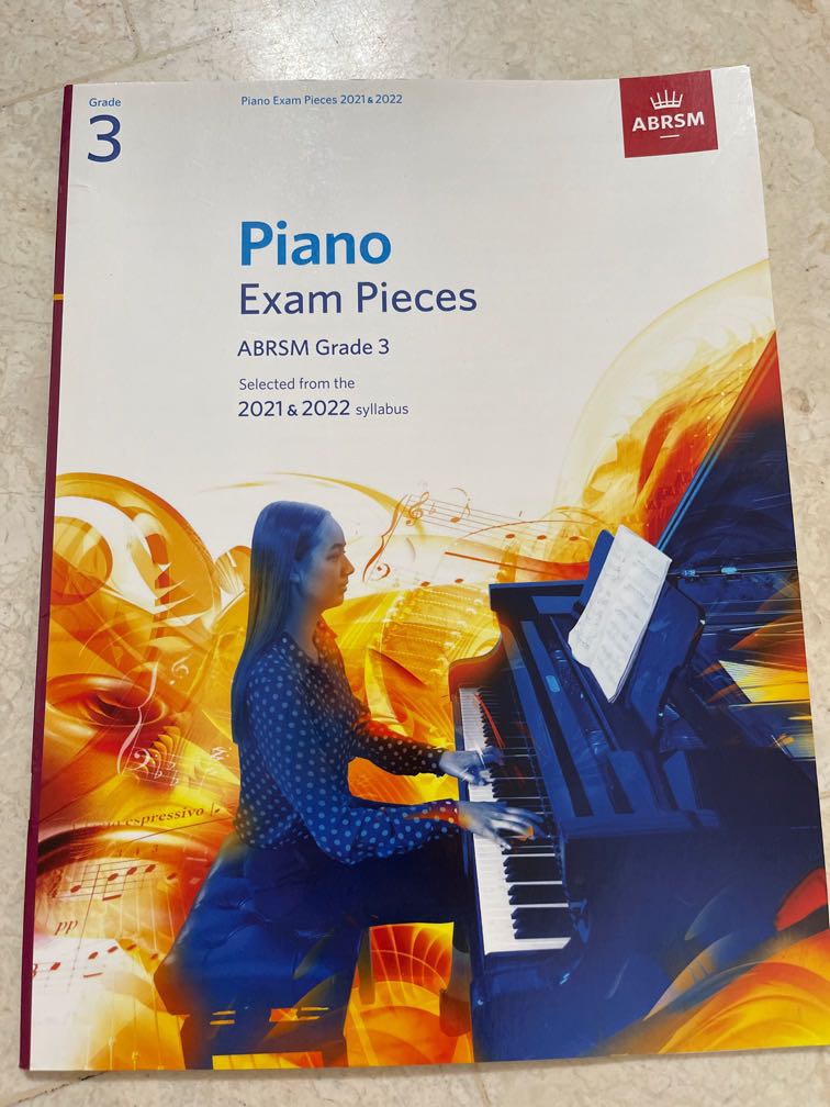 ABRSM Piano Grade 3 2021&2022, Hobbies & Toys, Books & Magazines ...