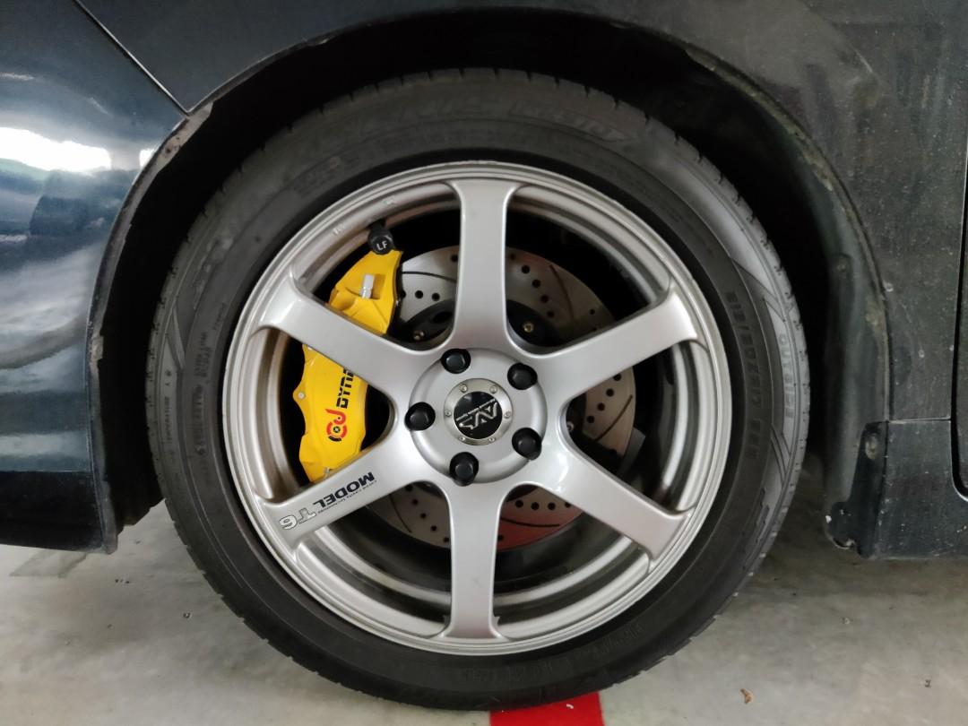 Advan Model T6, Car Accessories, Tyres & Rims on Carousell