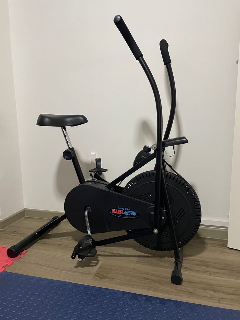 Aibi 2 way Air Bike, Sports Equipment, Exercise & Fitness, Weights ...