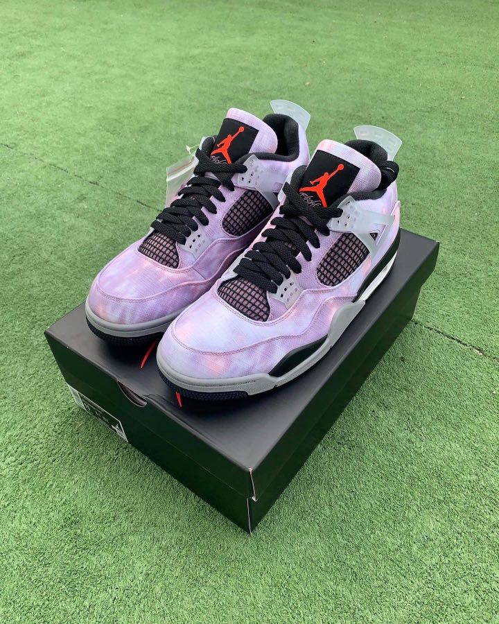 Air Jordan 4 Amethyst Wave (11 US), Men's Fashion, Footwear, Sneakers ...
