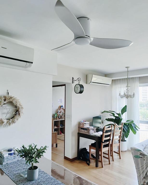 ALASKA Hyson / Hydson Ceiling Fan - 46"/52", Furniture & Home Living ...