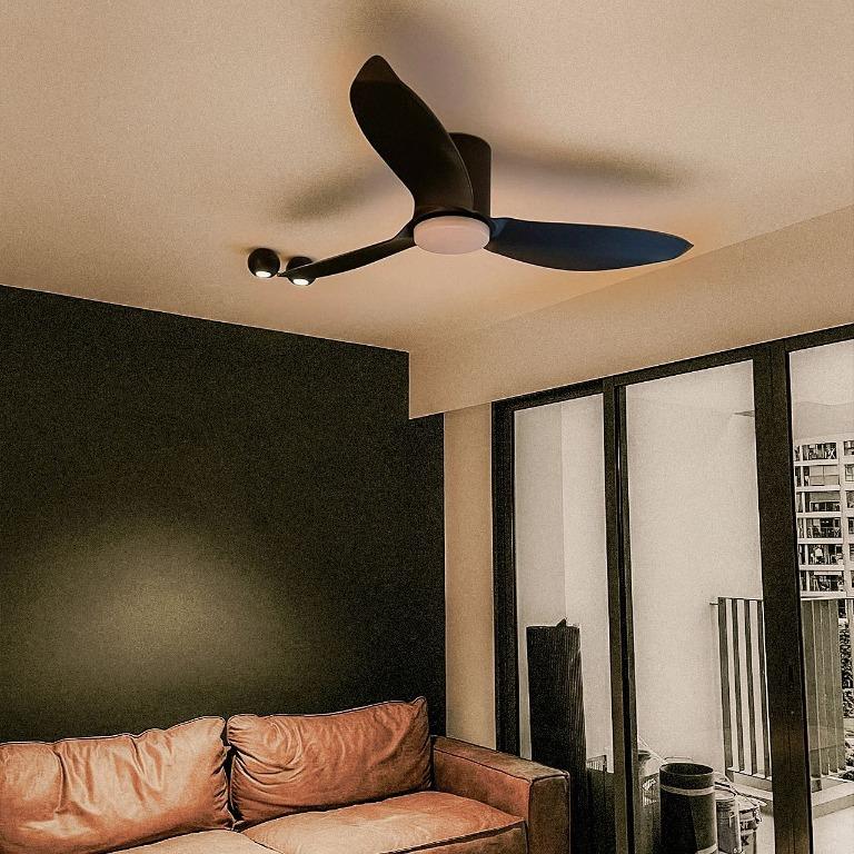 ALASKA Hyson / Hydson Ceiling Fan - 46"/52", Furniture & Home Living ...