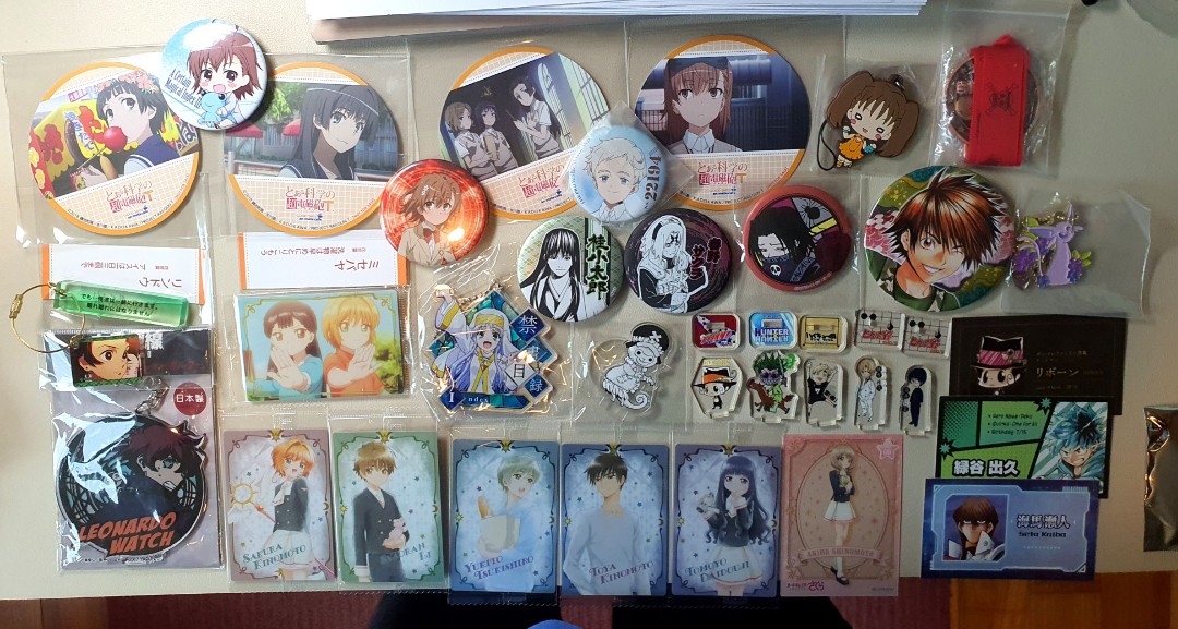 Anime merches (boku no Hero academia/ Kimetsu no Yaiba/ Ensemble stars ...