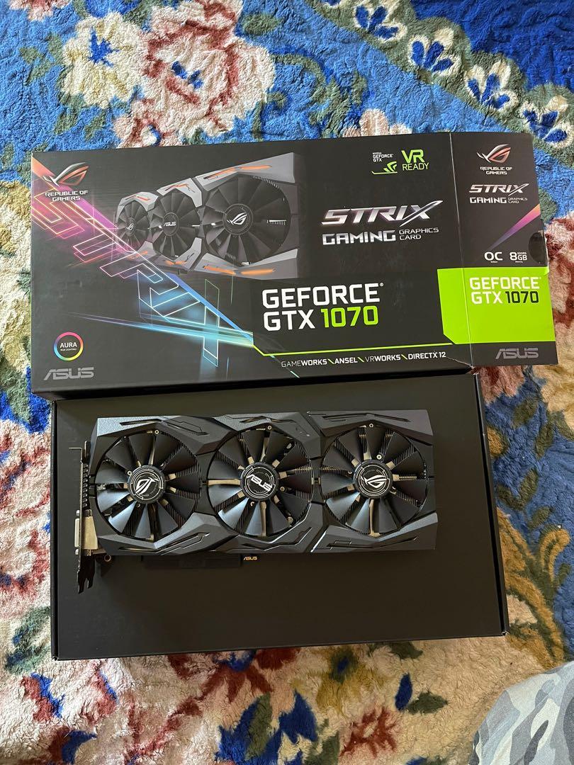 Asus rog 1070 8gb, Computers & Tech, Parts & Accessories, Computer ...