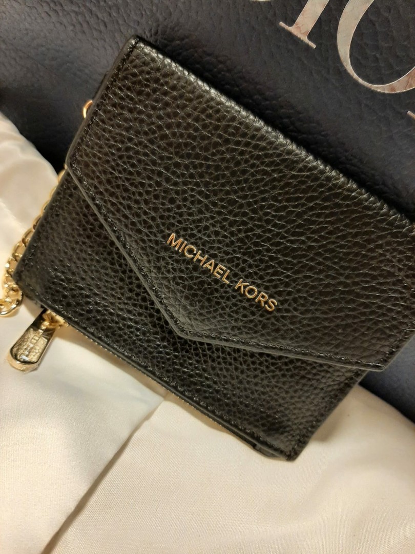 Auth Michael Kors Card Holder + Coin pouch / MK card holder n coin ...
