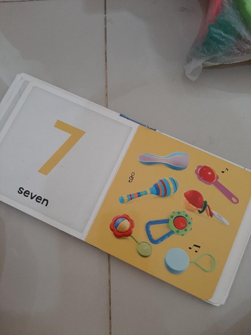 Baby first numbers, Buku & Alat Tulis, Buku Anak-Anak di Carousell
