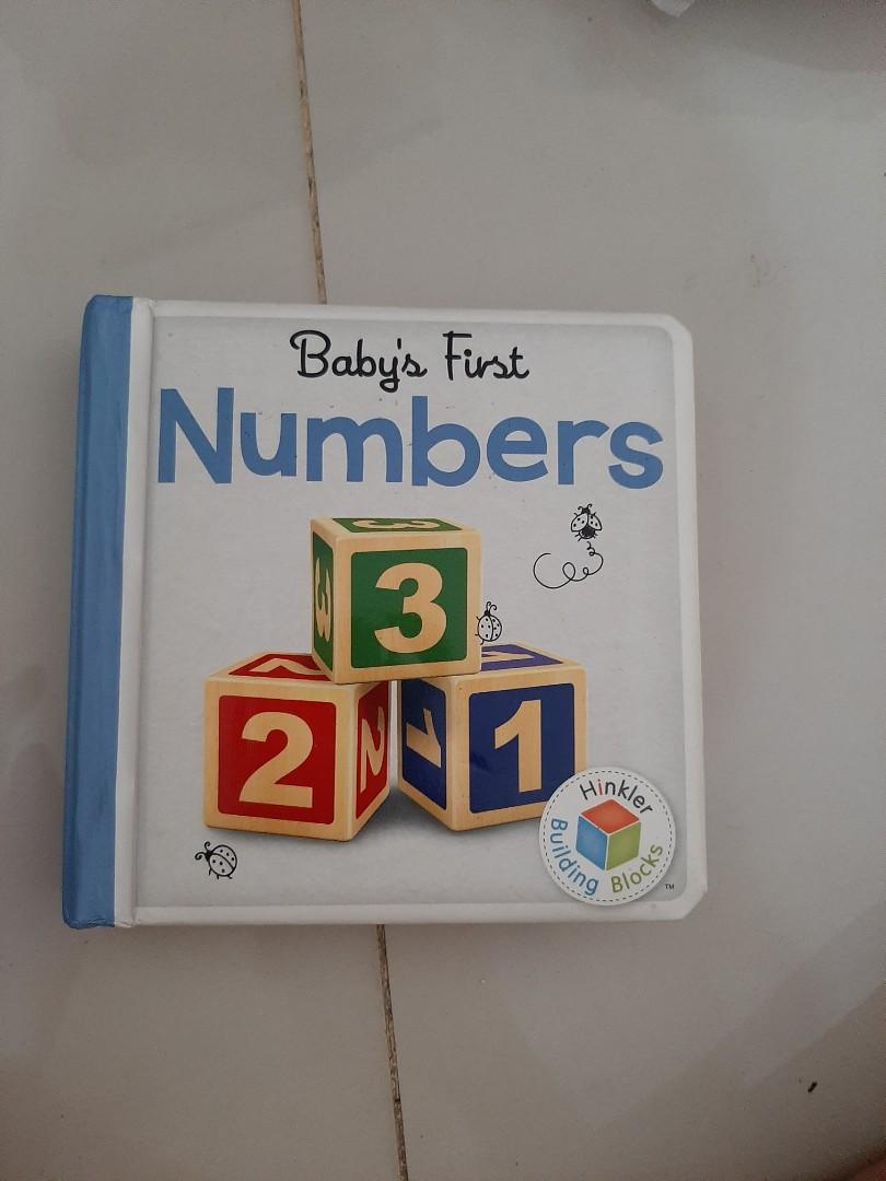 Baby first numbers, Buku & Alat Tulis, Buku Anak-Anak di Carousell