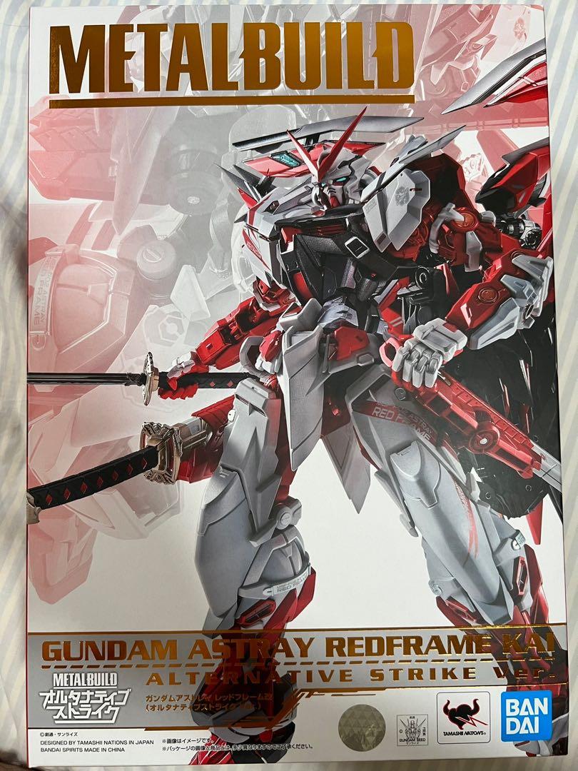 Bandai Gundam MB Metal build MC Metal Composite Gundam Astray Red Frame ...