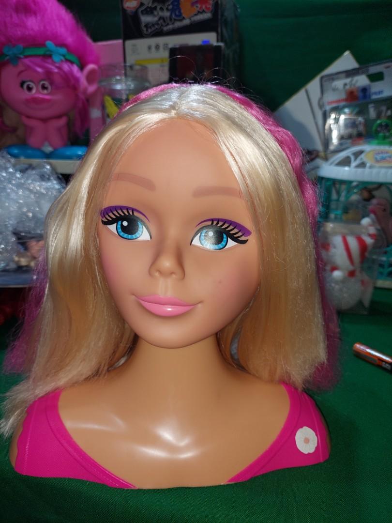 BARBIE HEAD DOLL, Hobbies & Toys, Toys & Games on Carousell