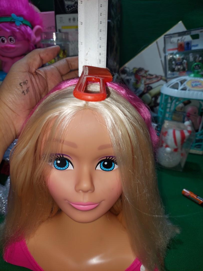 BARBIE HEAD DOLL, Hobbies & Toys, Toys & Games on Carousell