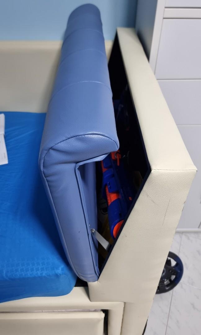 All must go. Bedframe pull out bed pullout with double storage single ...