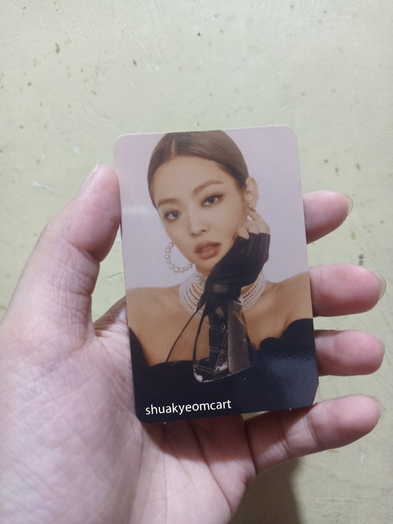 BLACKPINK JENNIE PHOTOCARD, Hobbies & Toys, Memorabilia & Collectibles ...