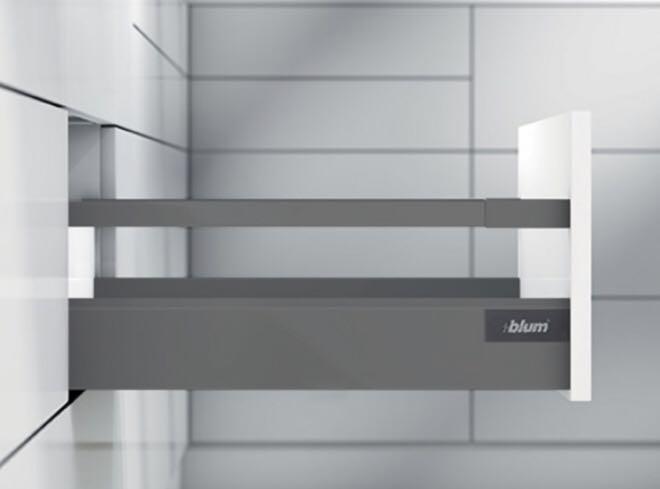 Blum Tandembox S2 drawer with single gallery / kitchen drawer ...