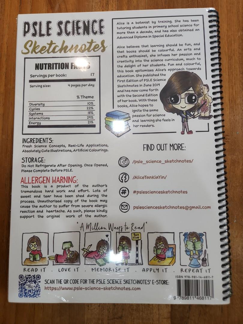 BNIP PSLE Science Sketchnotes 2nd Edition, Hobbies & Toys, Books ...