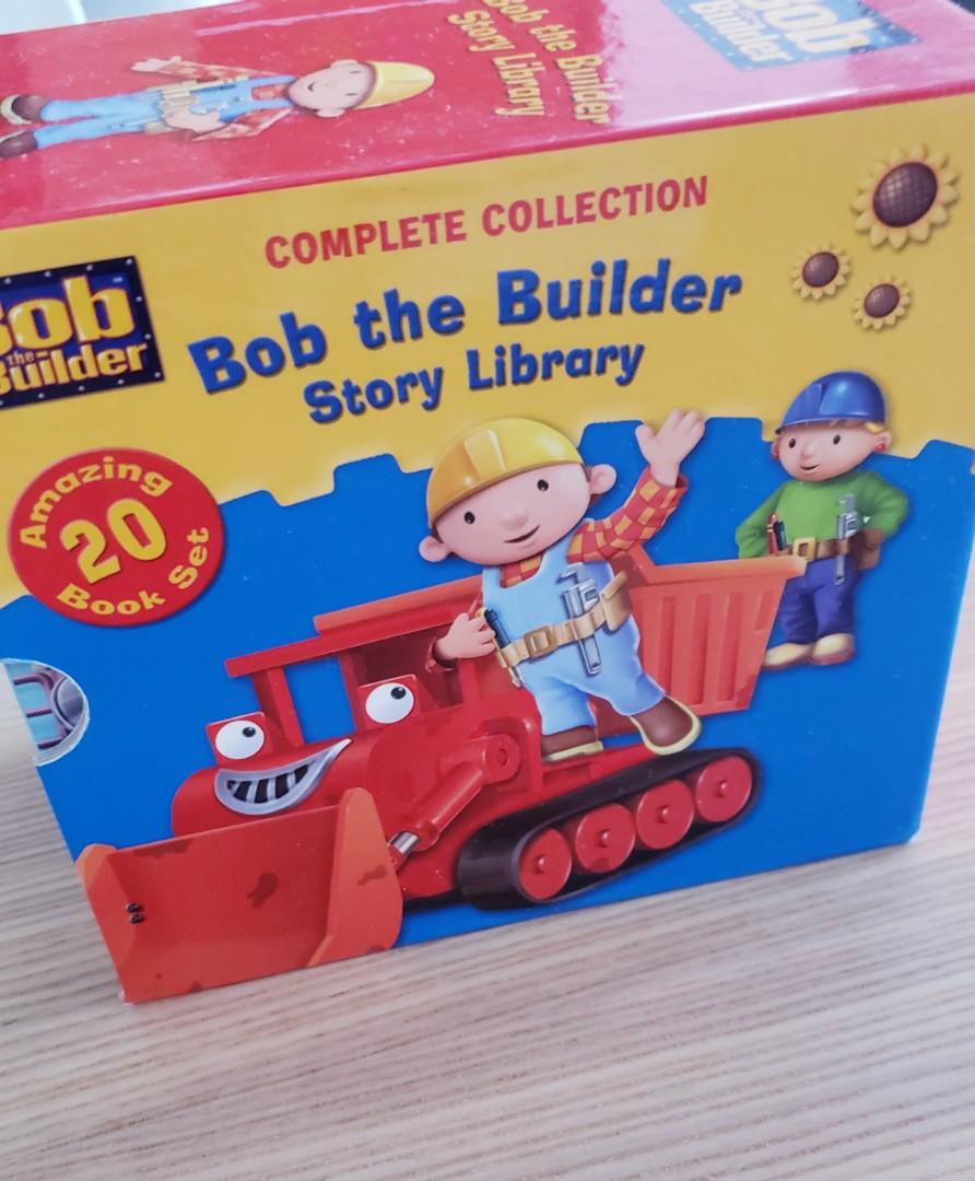 名牌Bob the builder story Library 20本英文圖書box set, 興趣及遊戲, 書本 & 文具, 小朋友書 ...
