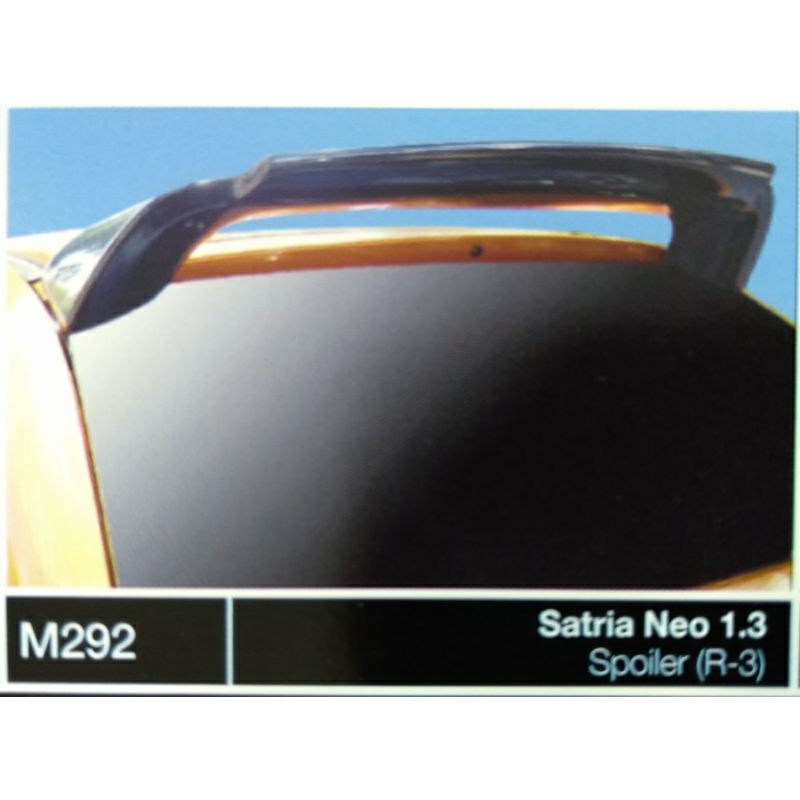 Bodykit TOP spoiler Proton satria neo 1.3 R3 M292 fiber no paint, Auto ...