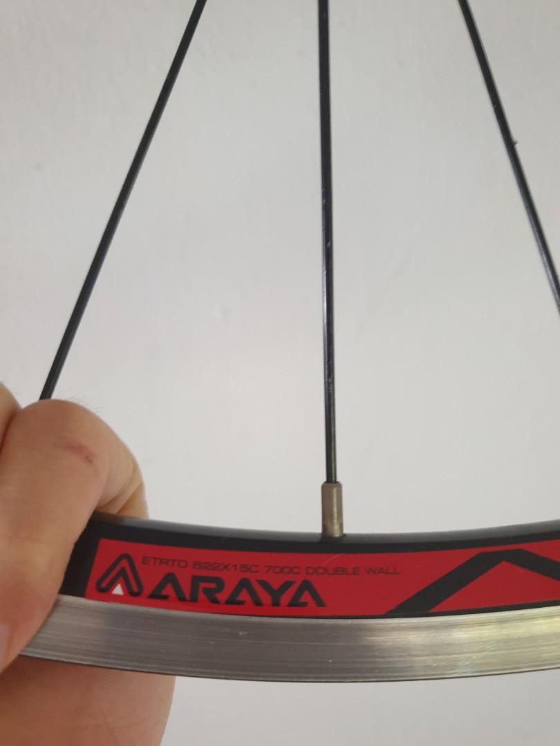 *BRAND NEW!* ARAYA 700C Double Wall Titanum Rims, Sports Equipment ...