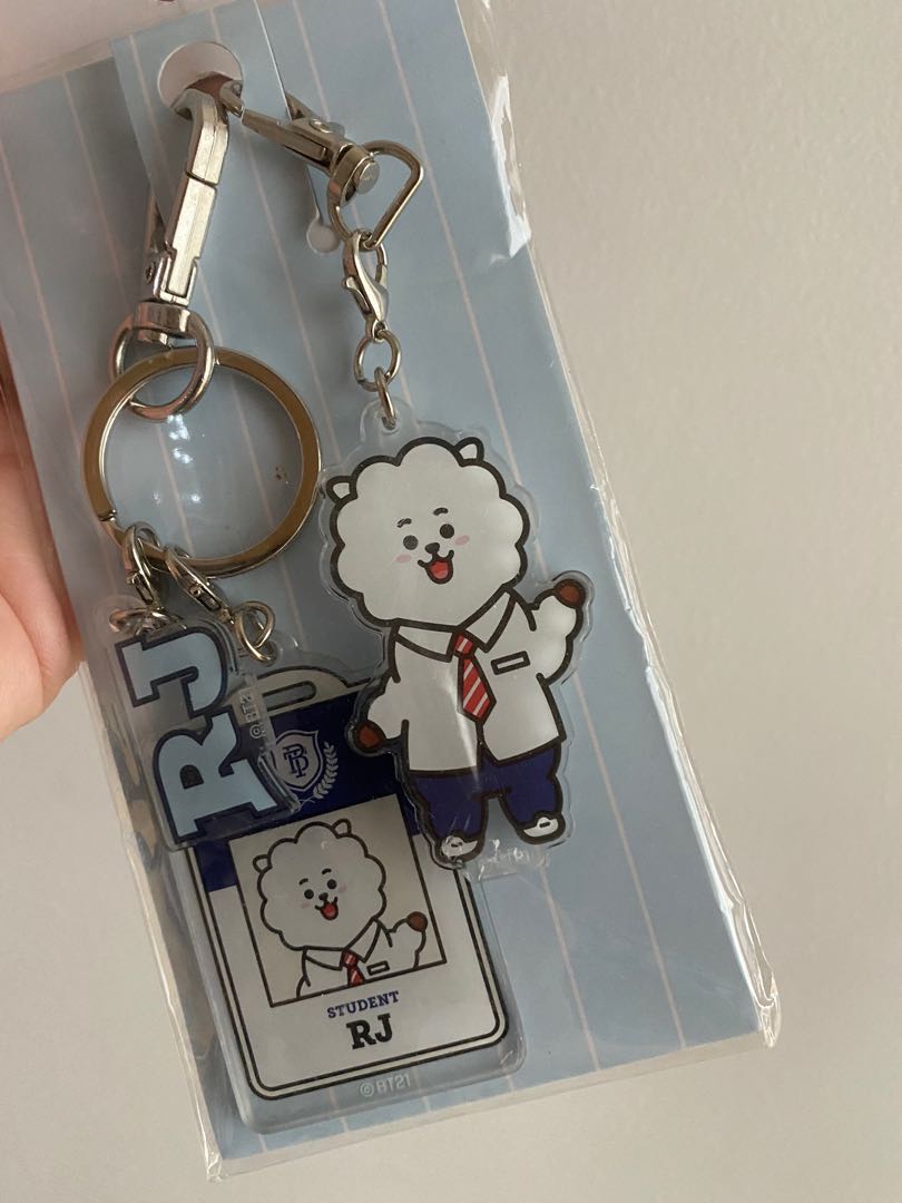 BT21 RJ acrylic key ring, Hobbies & Toys, Memorabilia & Collectibles, K-Wave on Carousell