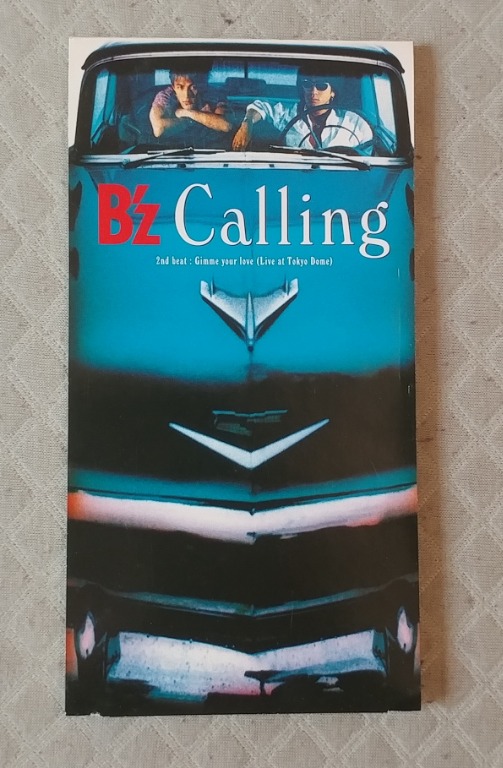 B'z - calling 日版 二手單曲 CD, 興趣及遊戲, 收藏品及紀念品, 明星週邊在旋轉拍賣