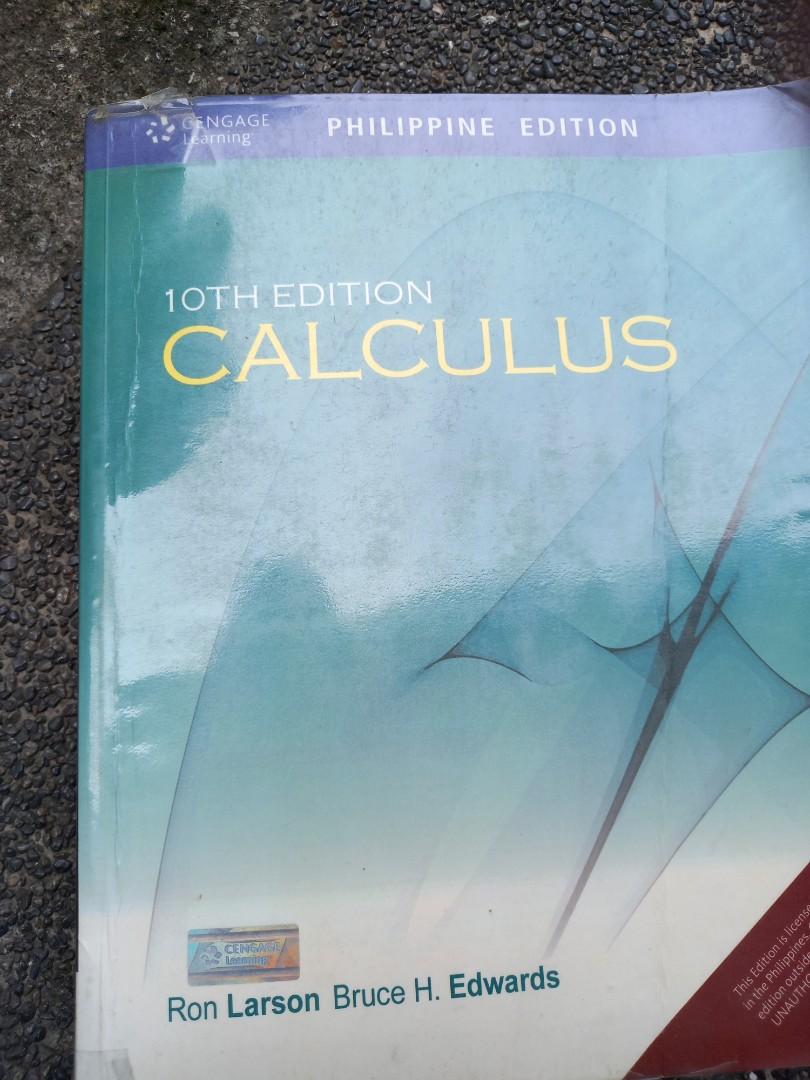 Calculus 10th Edition by Larson, Edwards, Hobbies & Toys, Books ...
