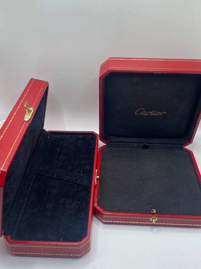 CARTIER watch & Necklace box, Women's Fashion, Jewelry & Organizers ...