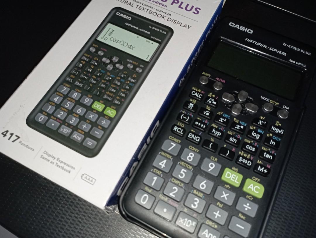 CASIO fx-570 Plus 2nd Edition Calculator, Computers & Tech, Office ...