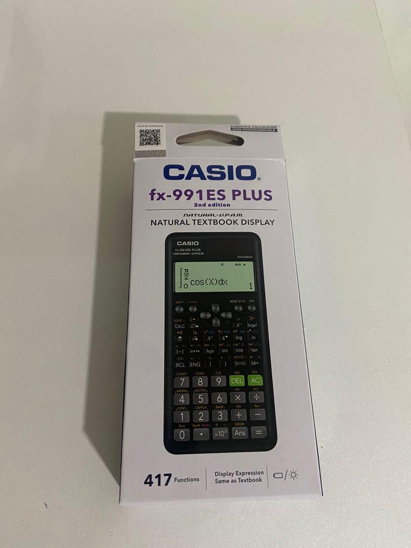 CASIO fx-991 ES PLUS 2nd Edition #NTU, Mobile Phones & Gadgets, Other ...