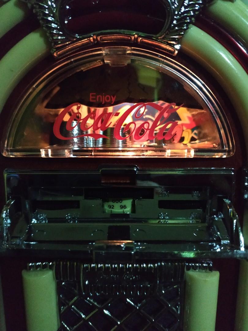 Coca Cola Jukebox Radio Replica, Audio, Other Audio Equipment on Carousell