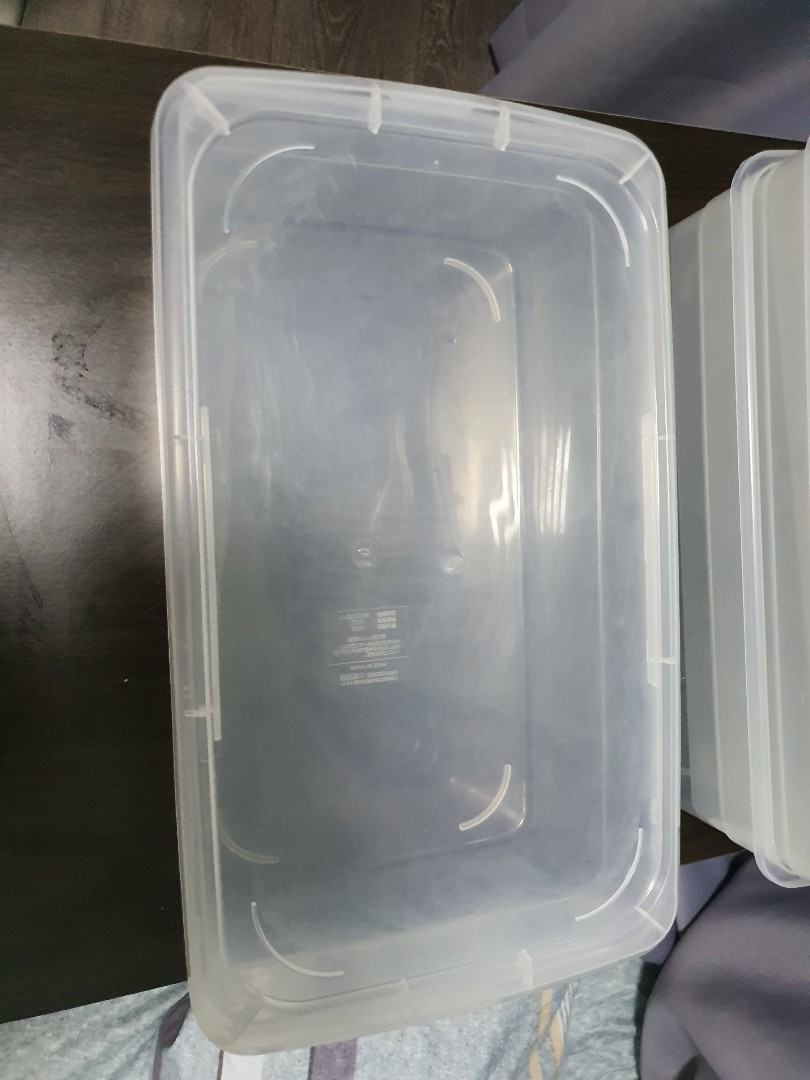Daiso storage box, Furniture & Home Living, Home Improvement ...