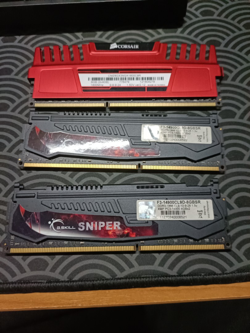 DDR3 RAM, Computers & Tech, Parts & Accessories, Other Accessories on ...