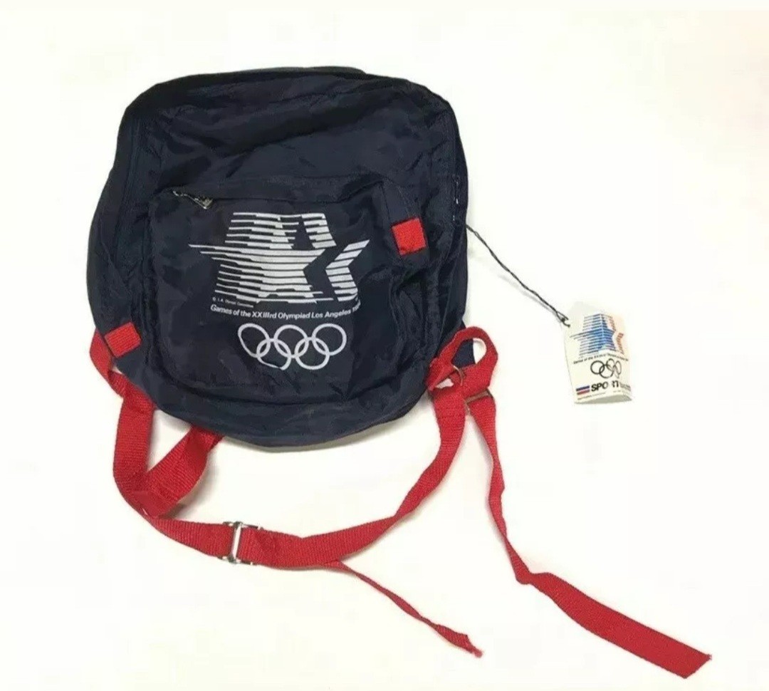 Deadstock Olympics 1984 backpacks, Men's Fashion, Bags, Backpacks on ...