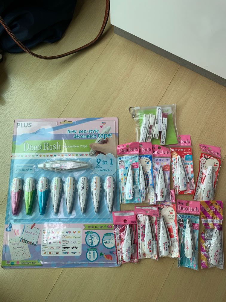 Deco Rush Decoration Tape, Hobbies & Toys, Stationery & Craft, Craft ...