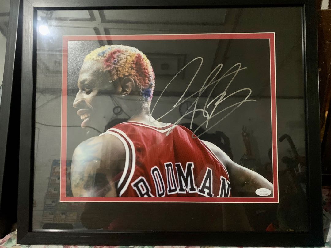 Dennis Rodman Signed Photo 11x14”, Hobbies & Toys, Memorabilia ...