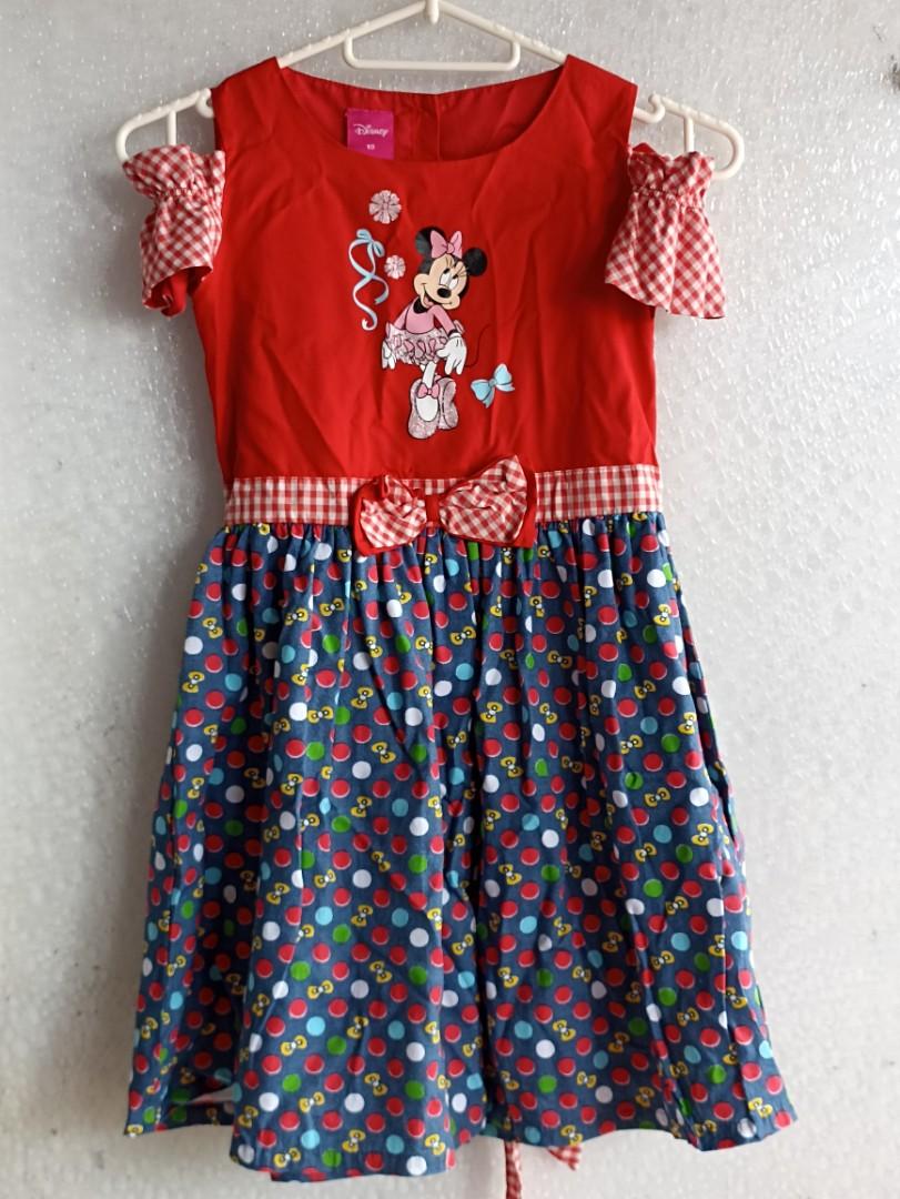 Disney Mickey Mouse Dress, Babies & Kids, Babies & Kids Fashion on ...