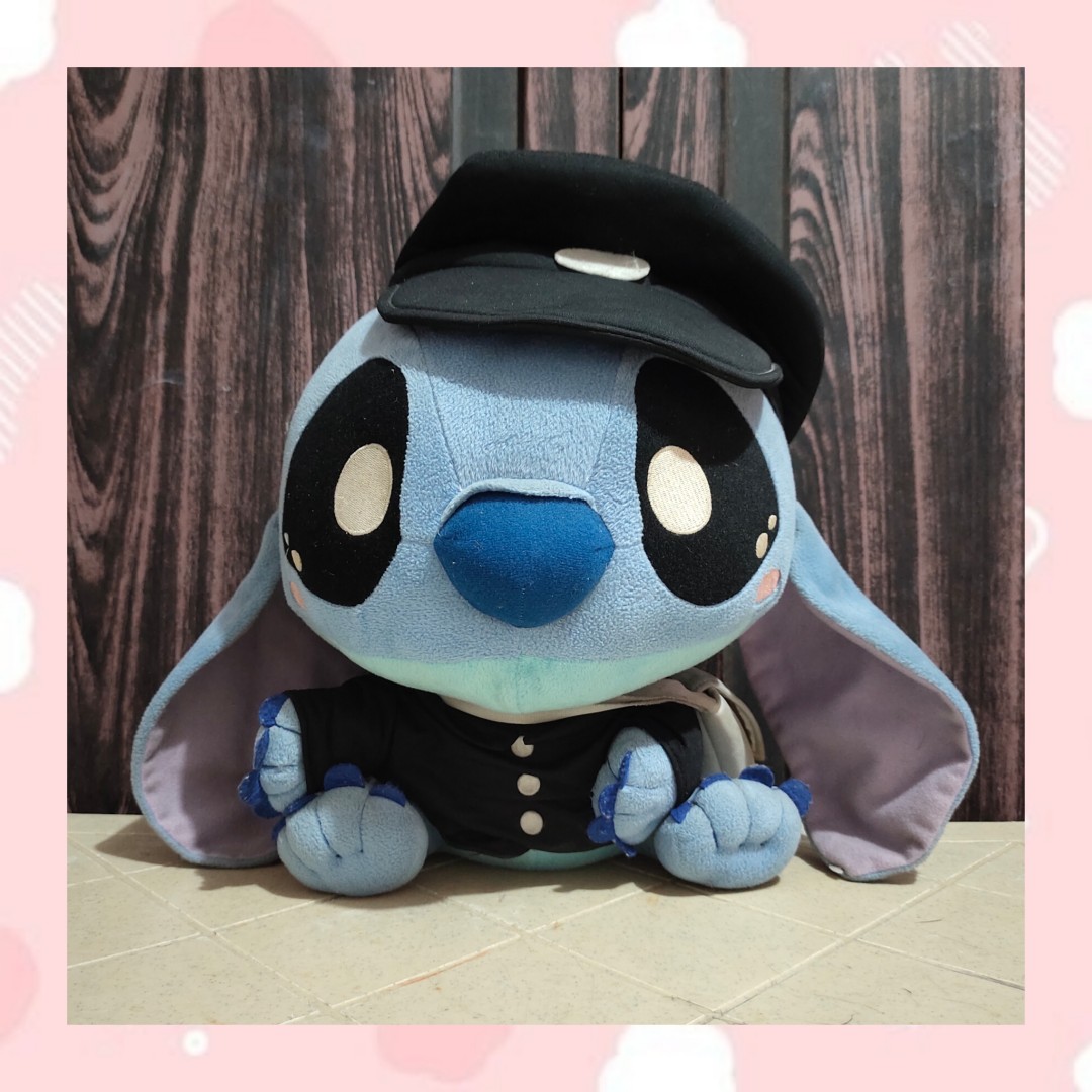 Disney Stitch Plush in Mailman Costume, Hobbies & Toys, Toys & Games on ...