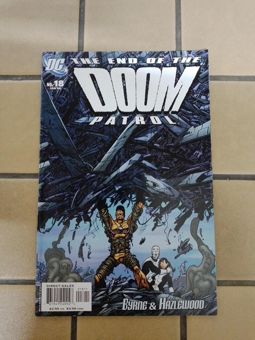 Doom Patrol #18 ( John Byrne - Cover Art ) DC Comics, Hobbies & Toys ...