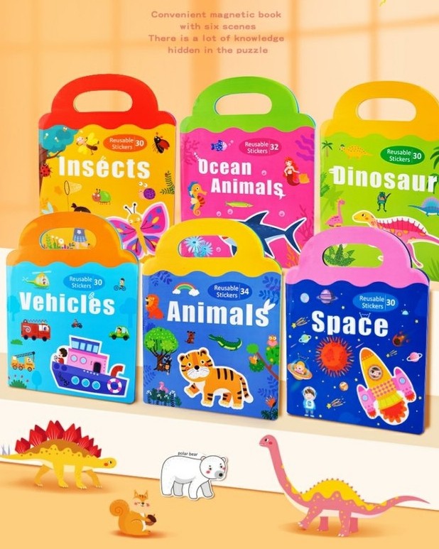 Educational Magnet books, Hobbies & Toys, Books & Magazines, Children's ...