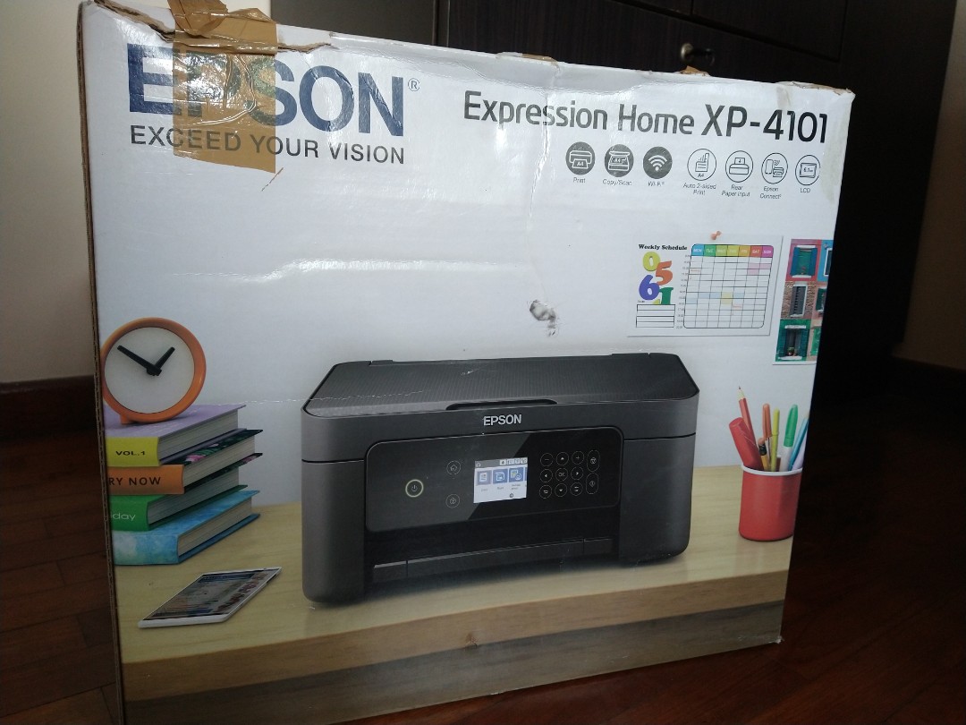 EPSON XP-4101 PRINTER, Computers & Tech, Printers, Scanners & Copiers ...