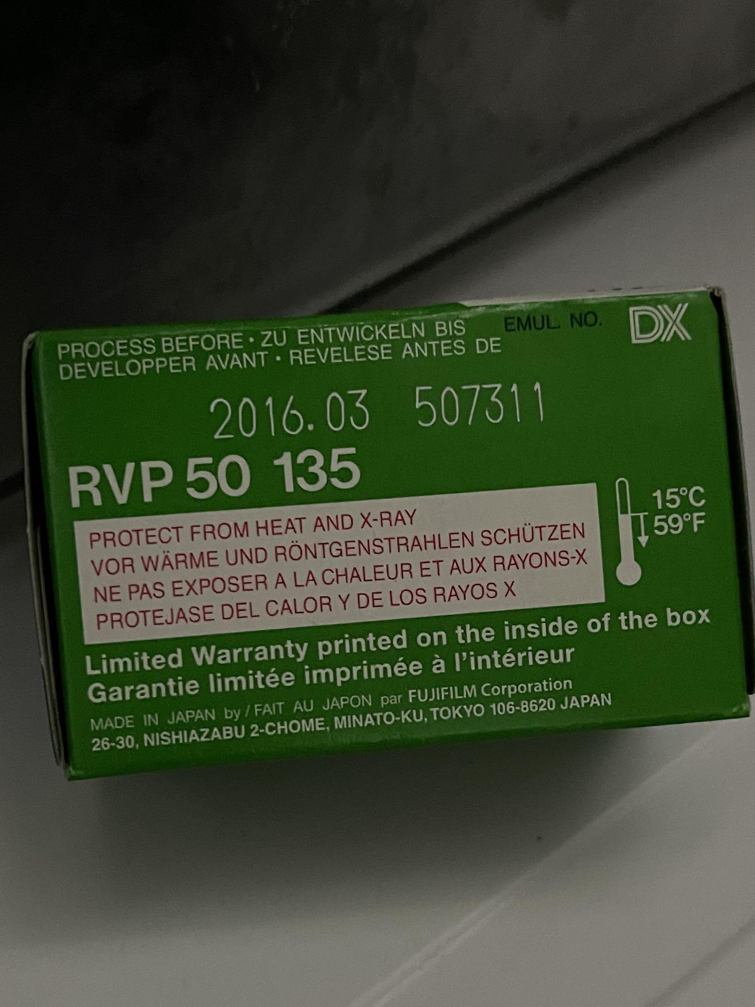 Expired Fujifilm Velvia 50, Photography, Cameras on Carousell