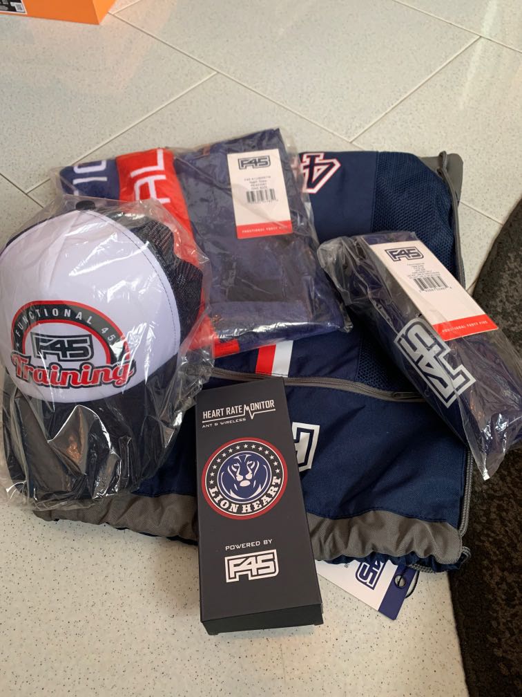 F45 Goodie Bag, Sports Equipment, Exercise & Fitness, Toning ...