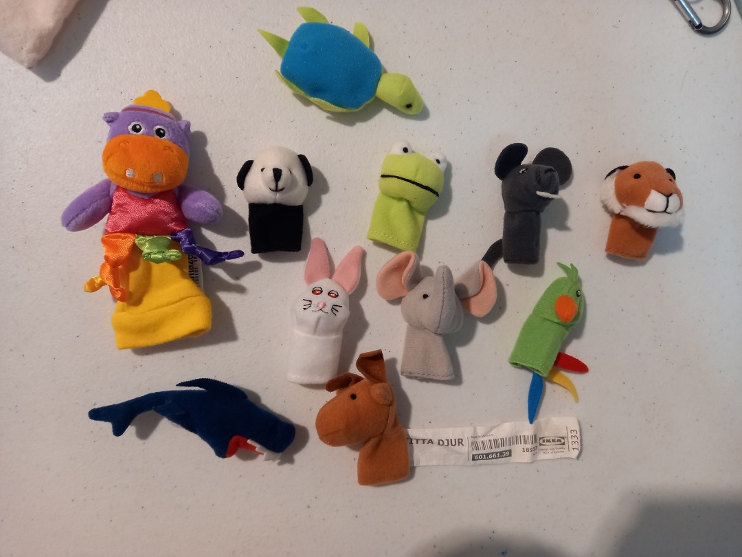 Finger Puppets for Fun & Cognitive Development, Hobbies & Toys, Toys ...