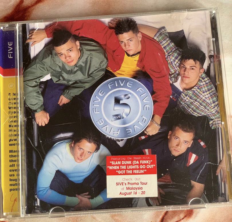 Five - CD album slam dunk da funk, Hobbies & Toys, Music & Media, CDs ...