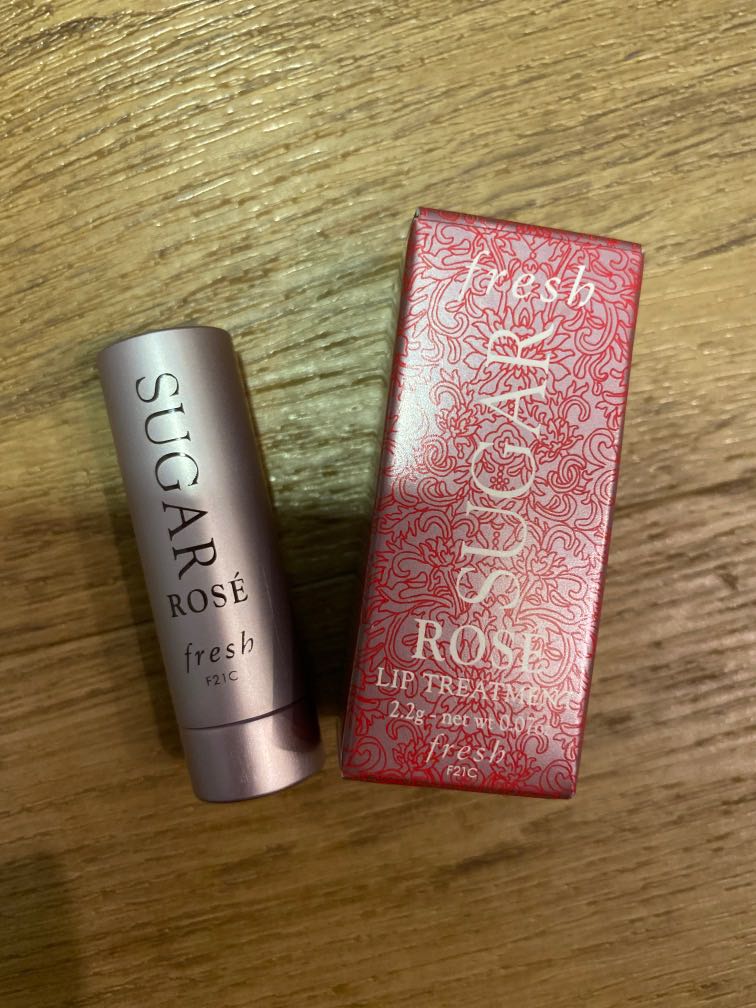 Fresh Sample-Sugar rose lip treatment, Beauty & Personal Care, Face ...